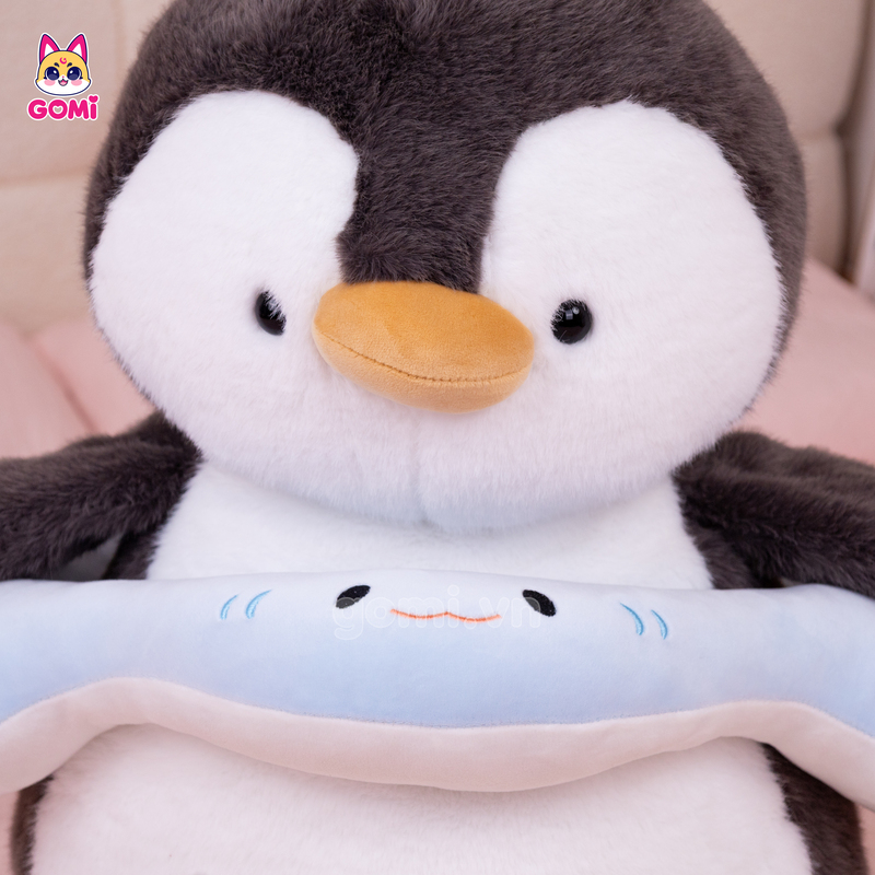 Gấu Bông Cánh Cụt Đeo Phao