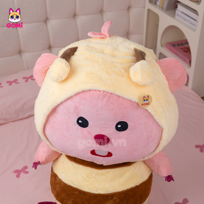 Gấu Bông Loopy Cosplay Ong Vàng